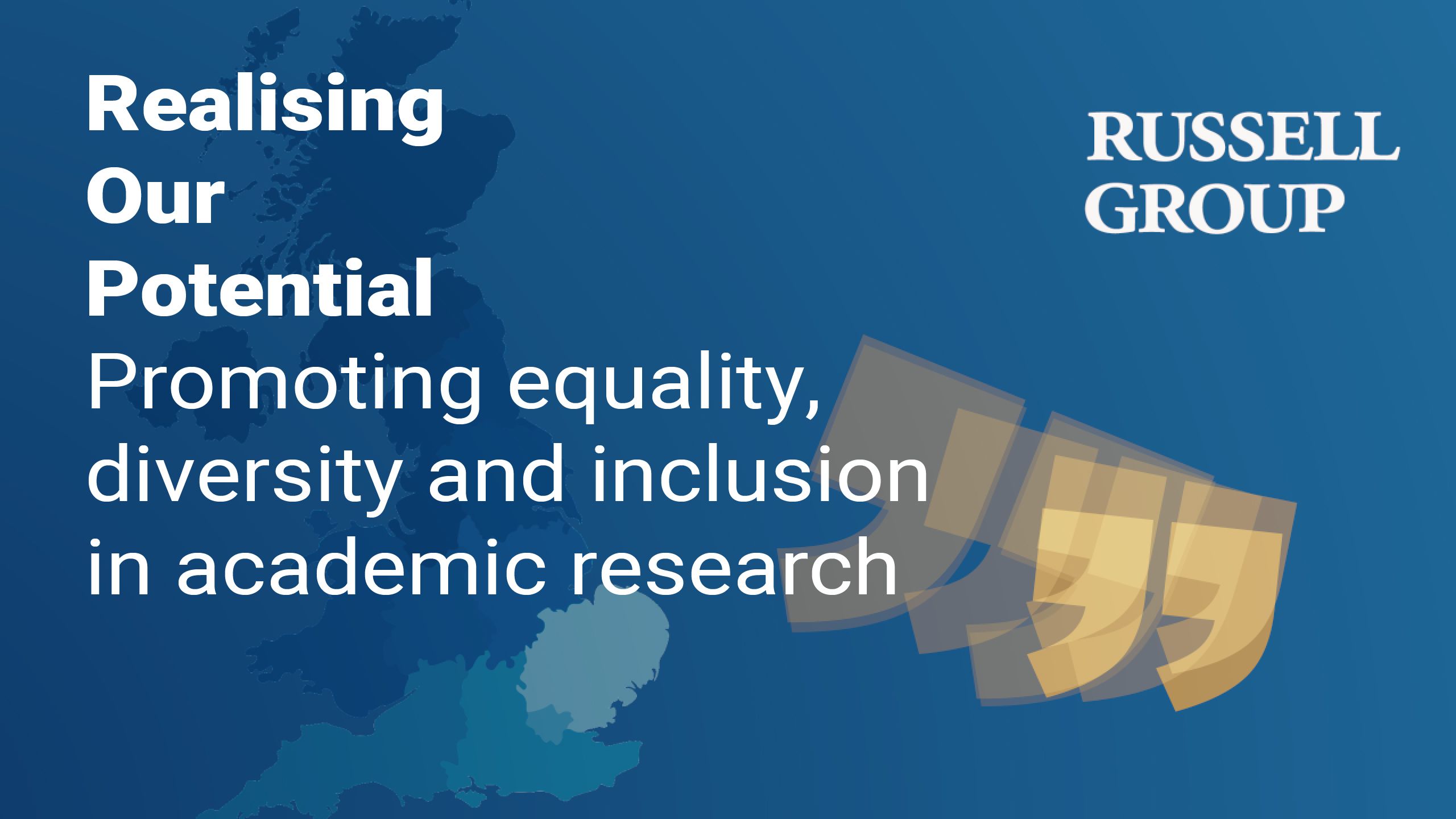 Promoting equality, diversity and inclusion in academic research